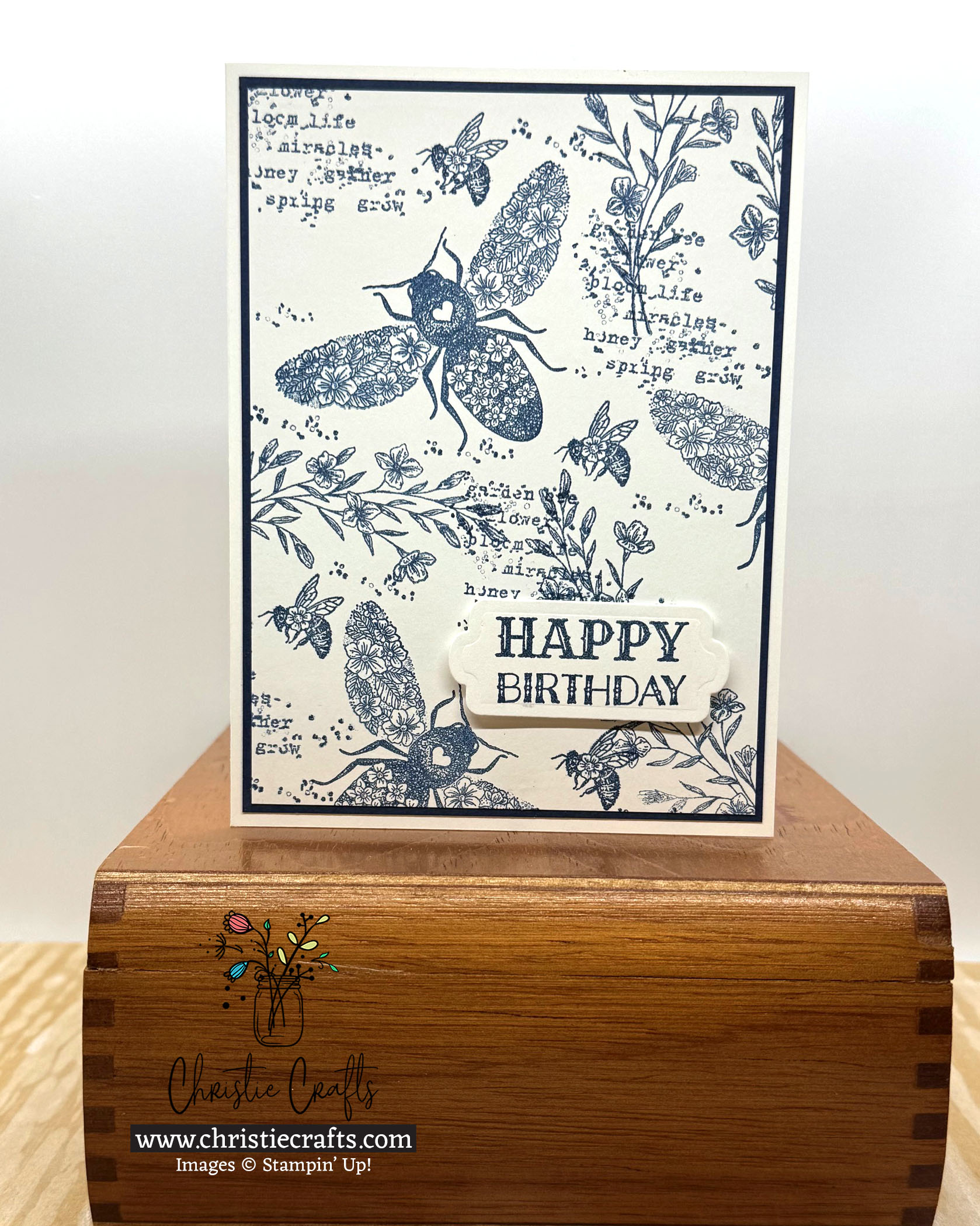 Buzz-Worthy Crafts with the Queen Bee Stamp Set – Christie Crafts