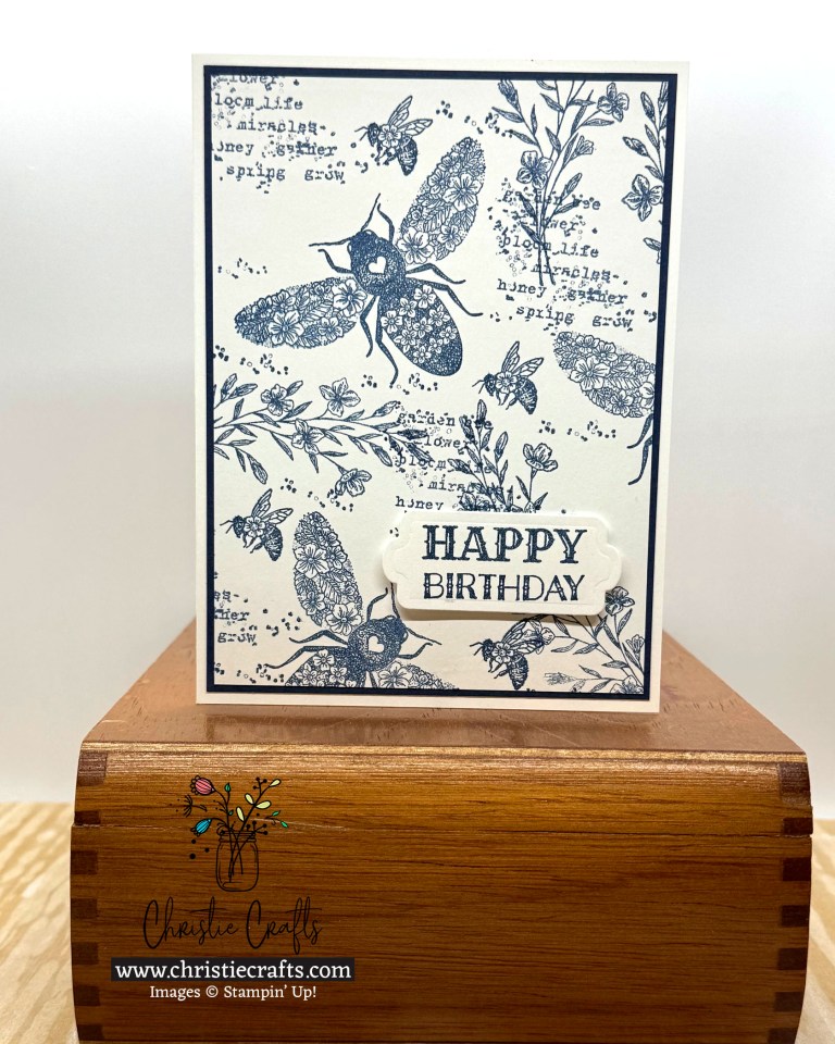 Buzz-Worthy Crafts with the Queen Bee Stamp Set – Christie Crafts