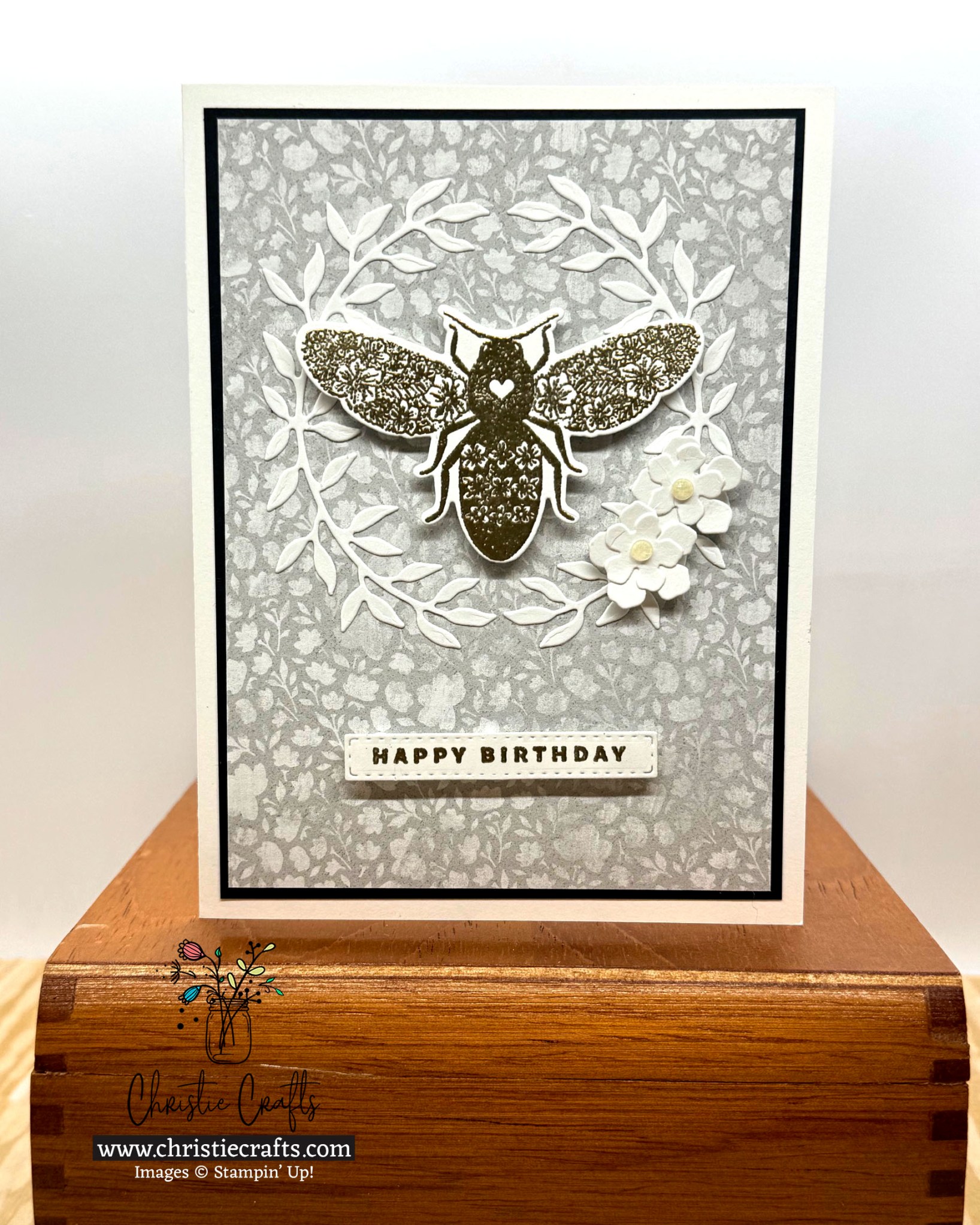 Buzz-Worthy Crafts with the Queen Bee Stamp Set – Christie Crafts