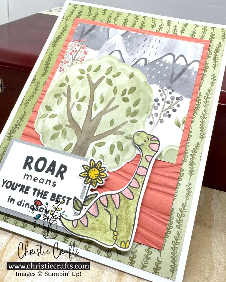Dino-Mite Crafting with the Darling Dinos Bundle – Christie Crafts