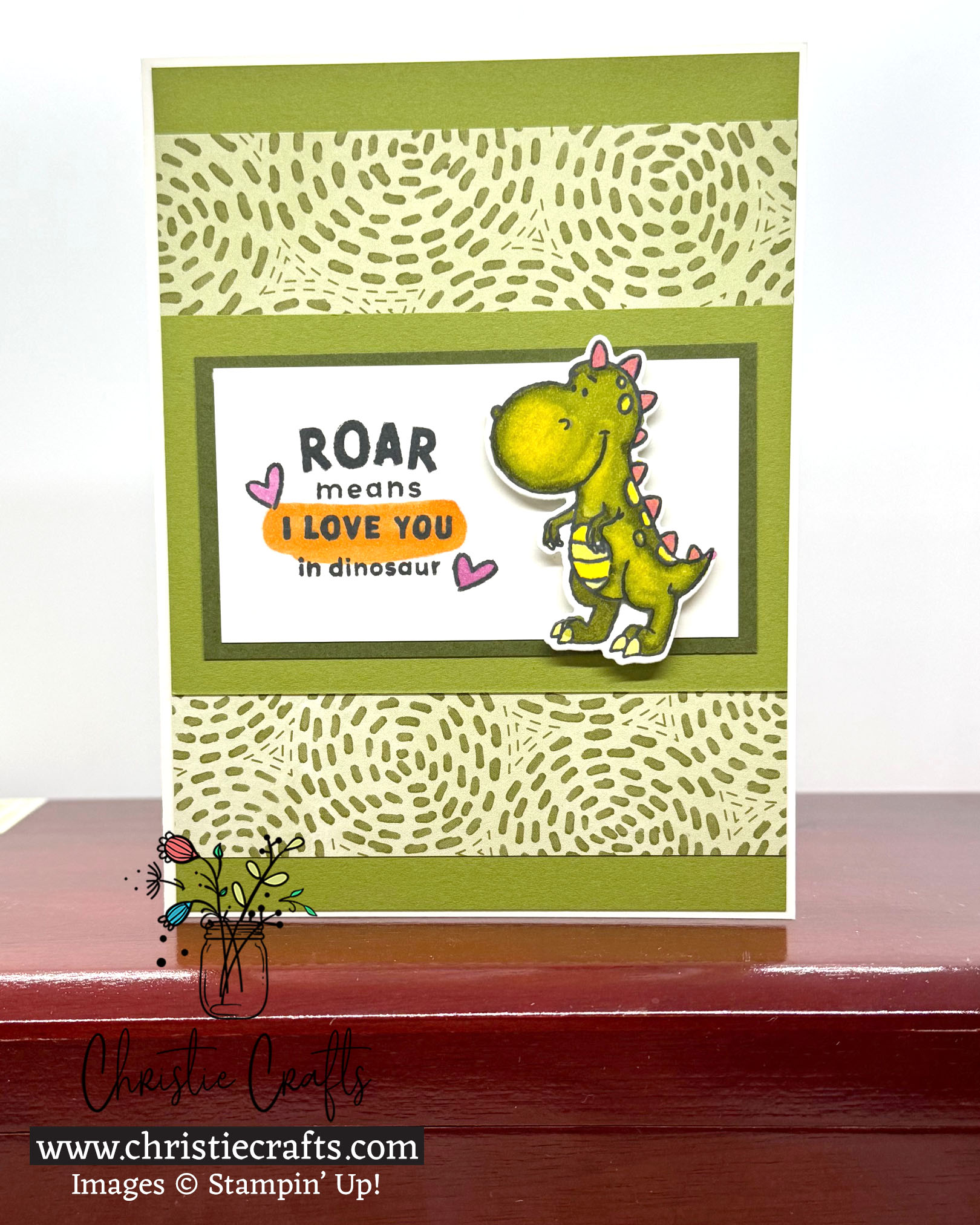 Dino-Mite Crafting with the Darling Dinos Bundle – Christie Crafts