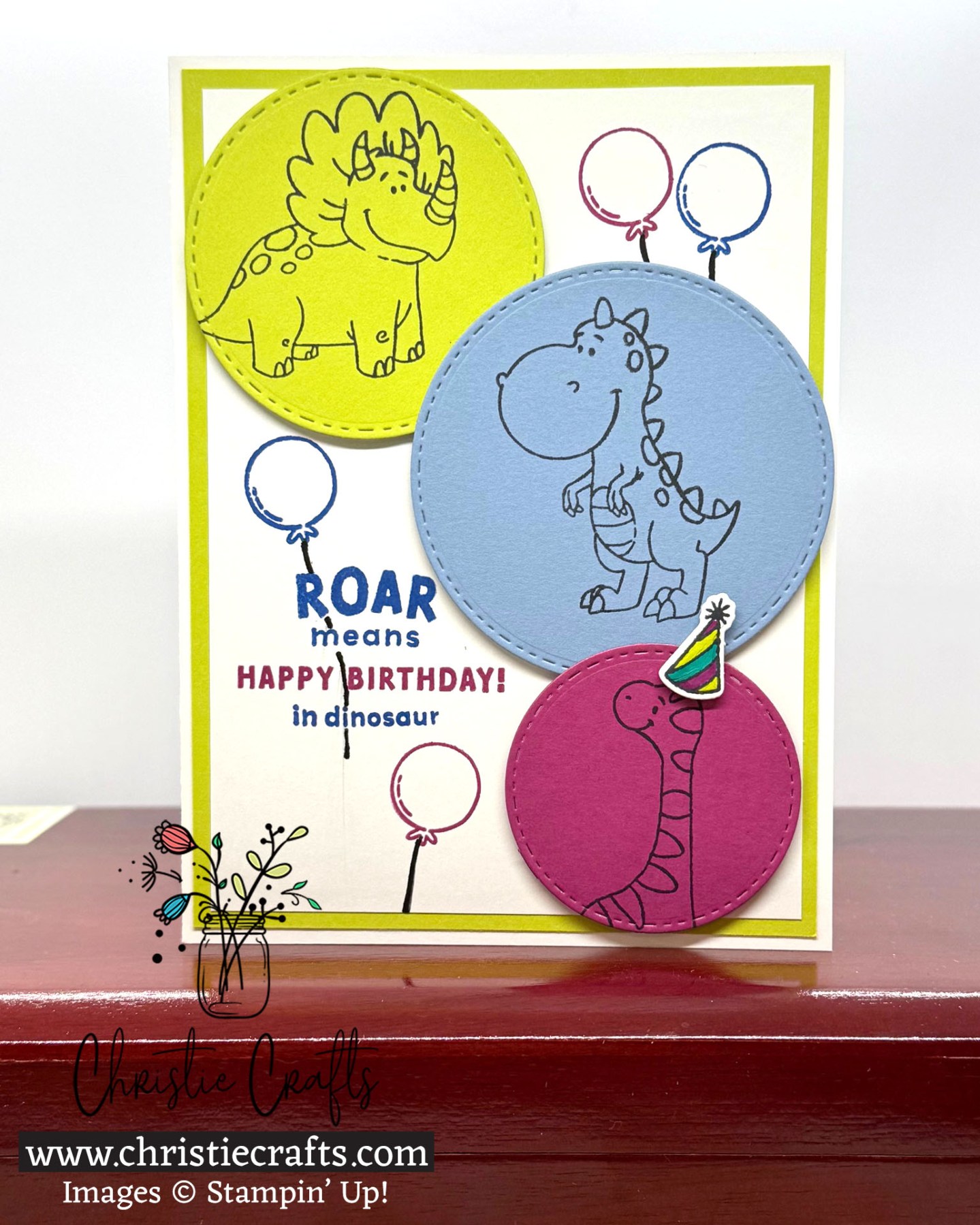 Dino-Mite Crafting with the Darling Dinos Bundle – Christie Crafts