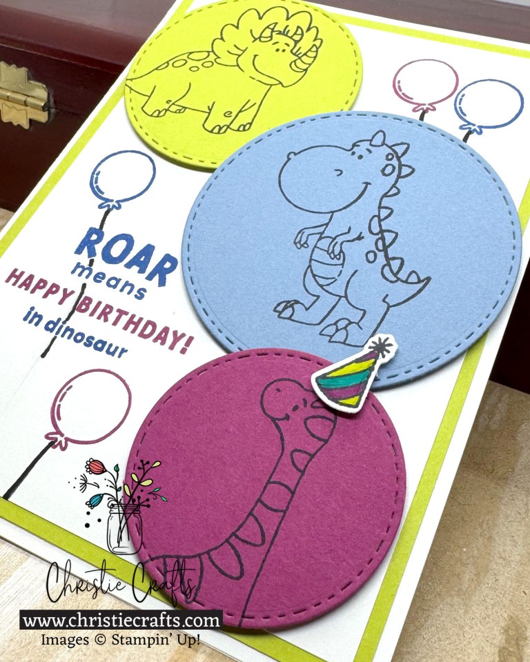 Dino-Mite Crafting with the Darling Dinos Bundle – Christie Crafts