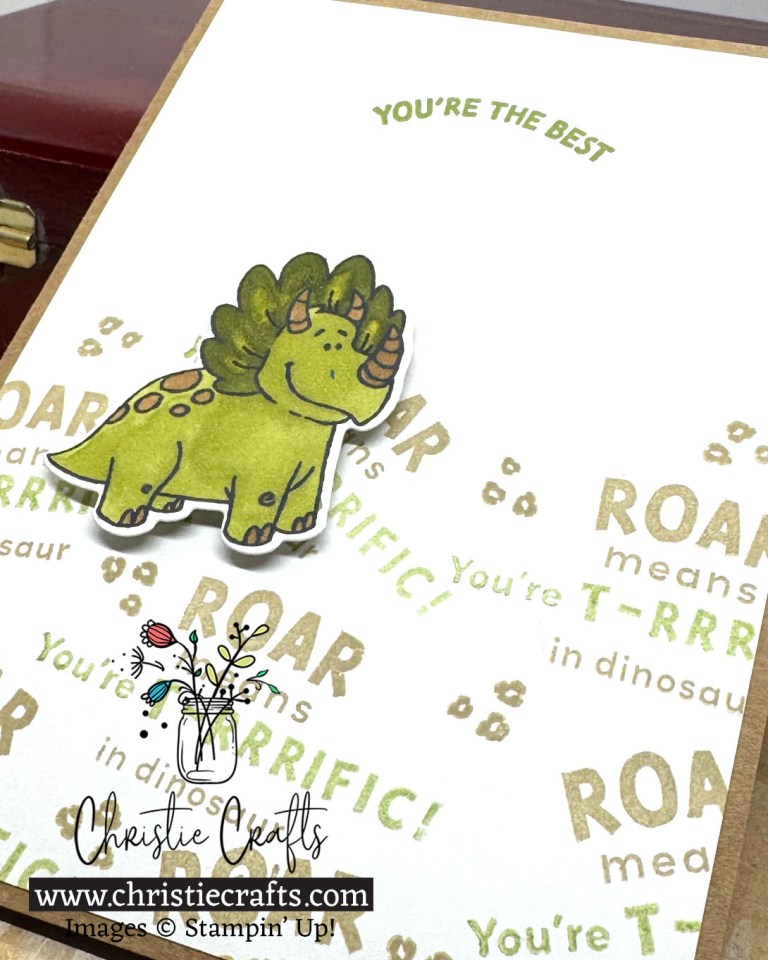 Dino-Mite Crafting with the Darling Dinos Bundle – Christie Crafts