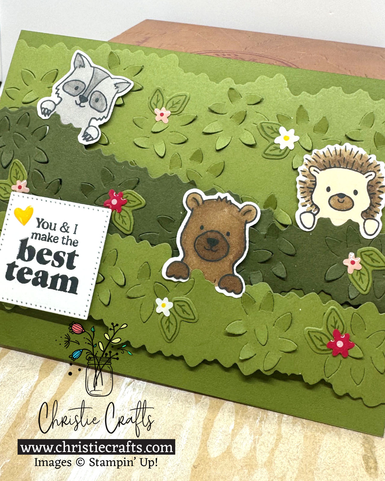 Into the Woods: Crafting with the Peekaboo Forest Bundle – Christie Crafts