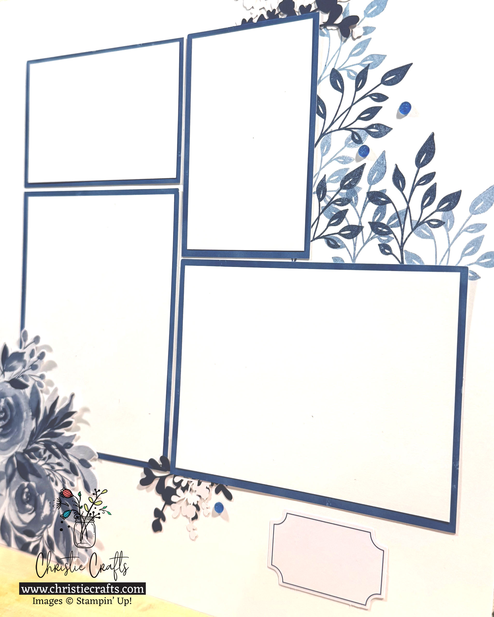 Crafting with Color: Creating with the Beautiful Blues Kit – Christie ...