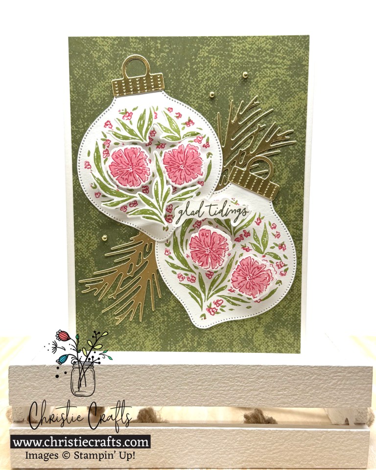 Crafting Christmas Joy with the Bauble Blooms Bundle – Christie Crafts