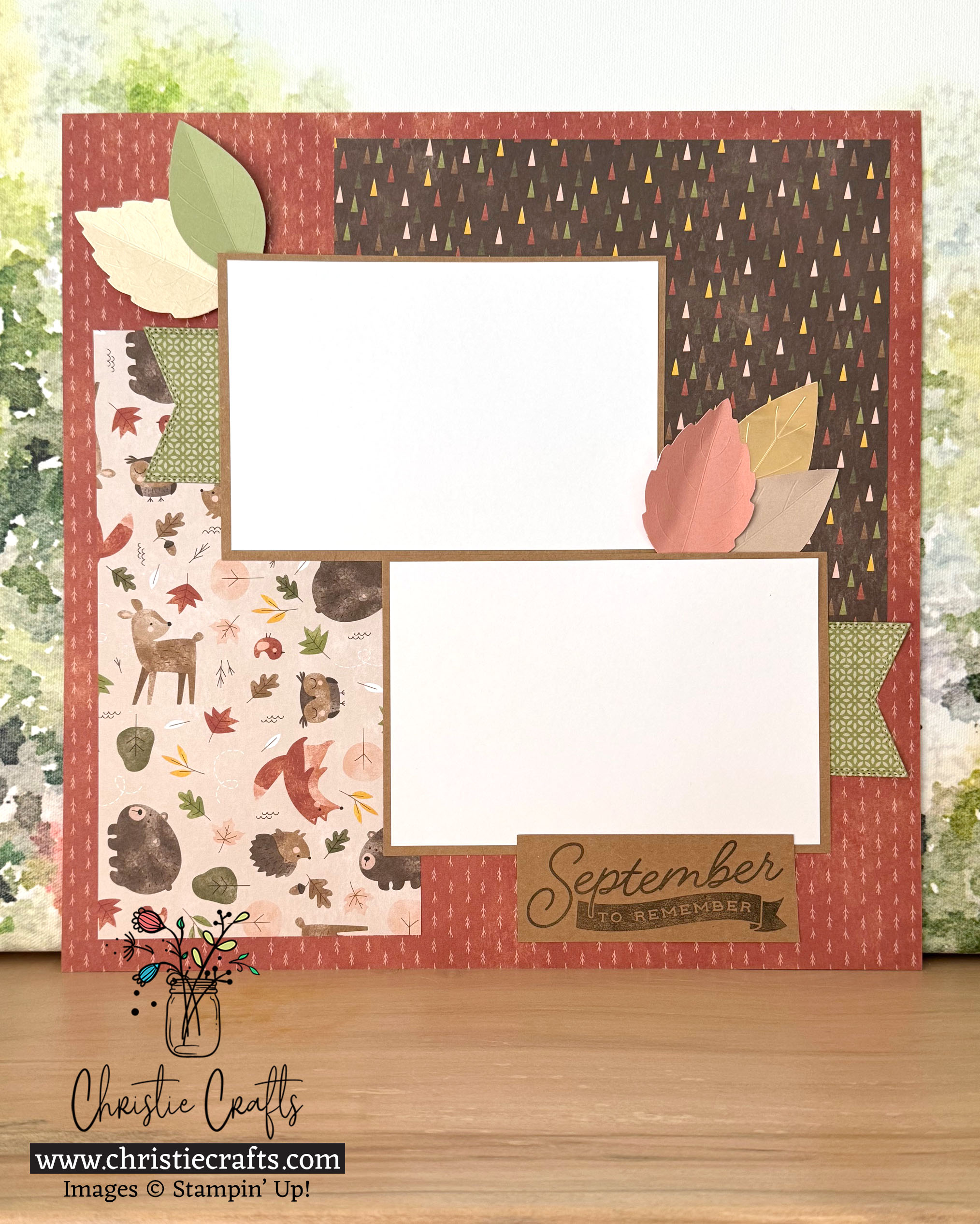 Christie Crafts Scrapbook Layout Gallery – Christie Crafts